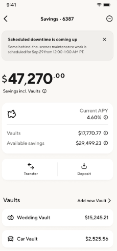 How do I open a Vault in SoFi Checking and Savings? – SoFi