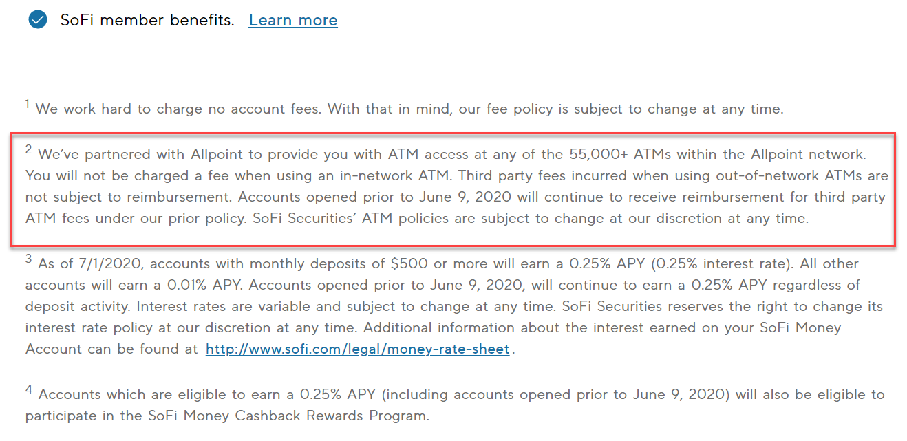 Do you have daily limits for how much cash I can withdraw using my SoFi ...