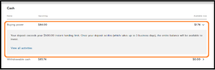 What is my SoFi Invest Instant Funding Limit? – SoFi